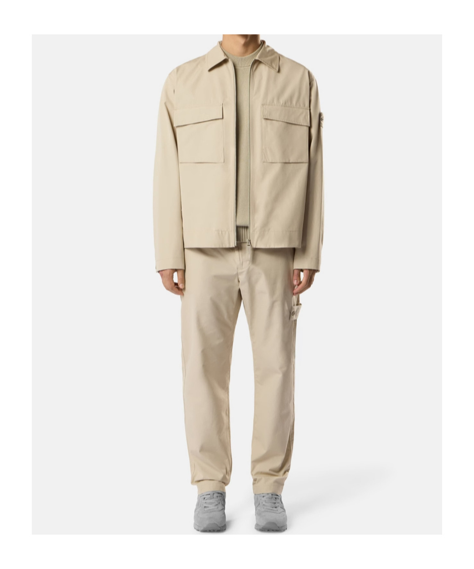 STONE ISLAND Stone Island Logo Patch Trousers